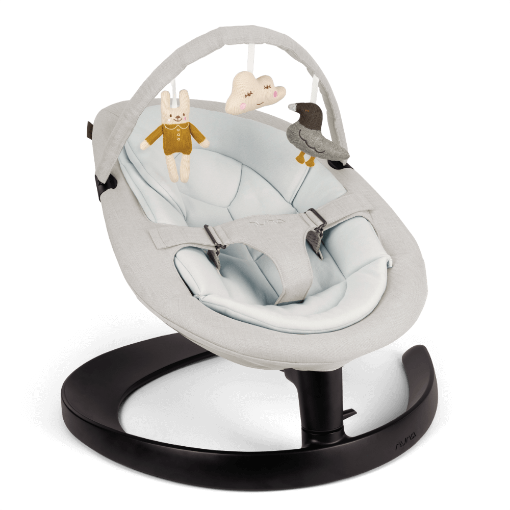 Nuna Leaf Grow Bouncer Premium Baby and Toddler Seat with Fun Toy Bar ...