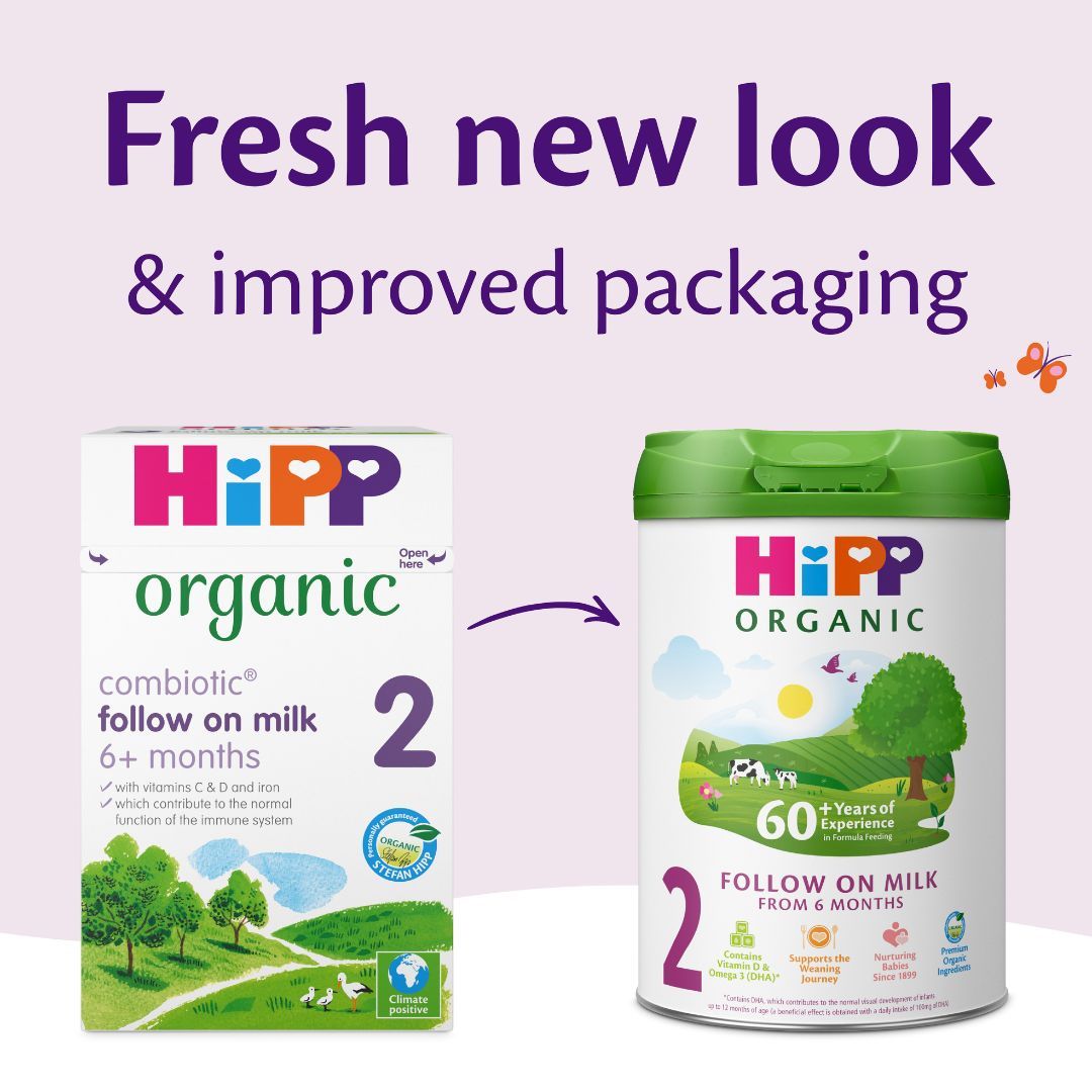 HiPP Organic 2 Follow on Baby Milk from 6 Months – 800g – MINIMEE KIDS